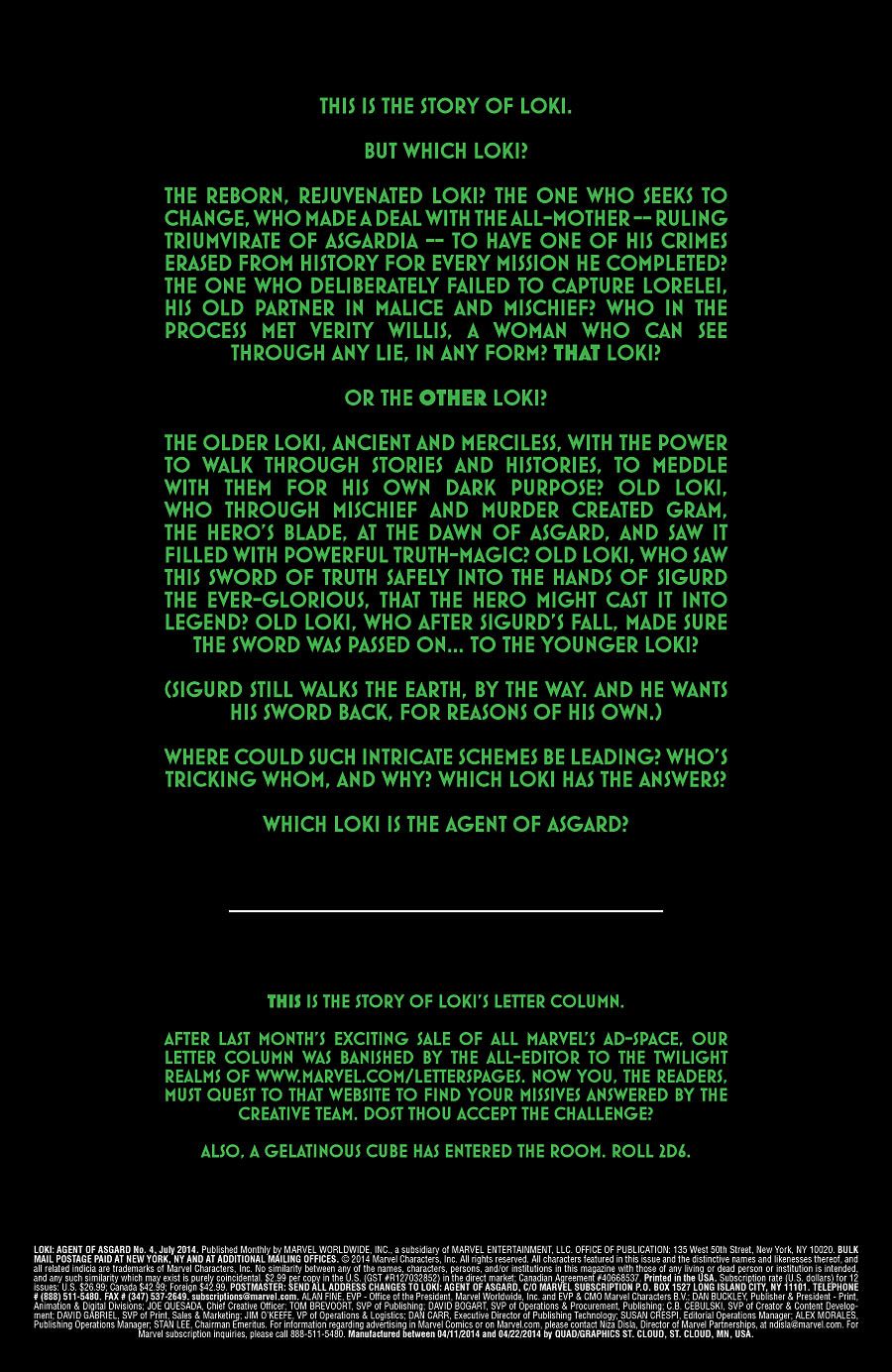 Loki: Agent of Asgard #4