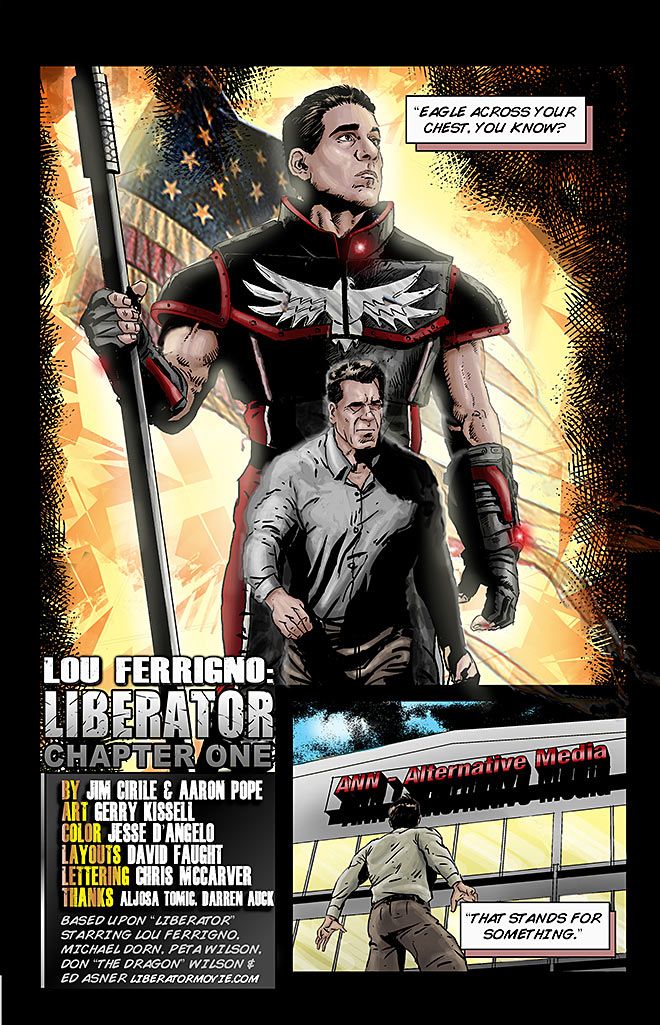 Lou Ferrigno: Liberator #1