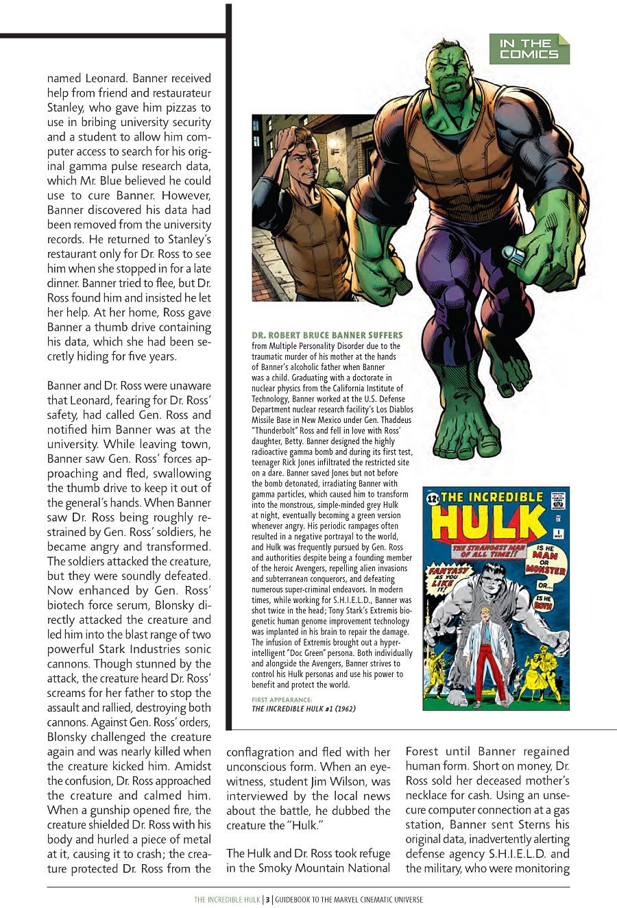 Guidebook to the Marvel Cinematic Universe - Marvel's Incredible Hulk ...