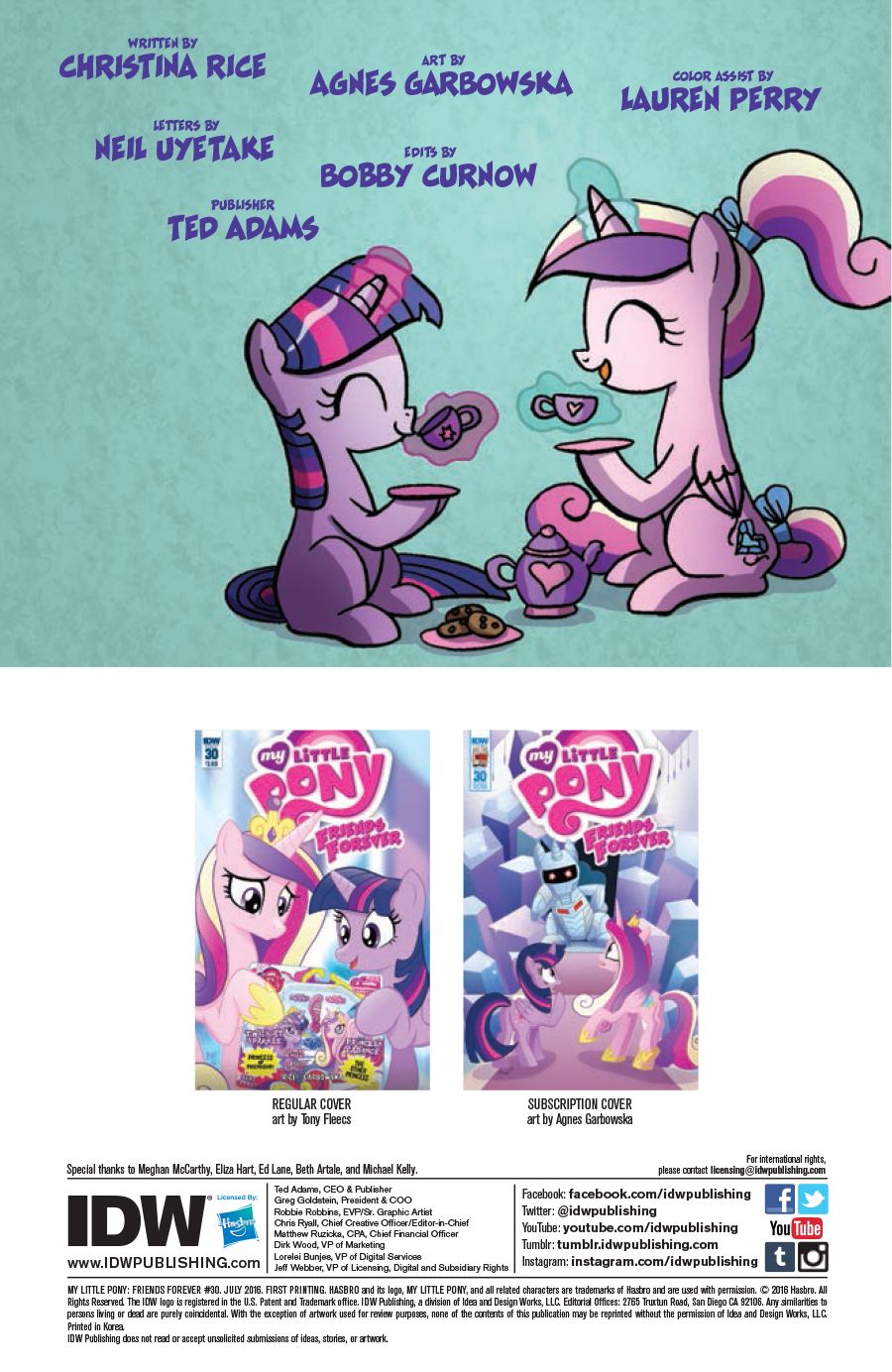 My Little Pony: Friends Forever #30