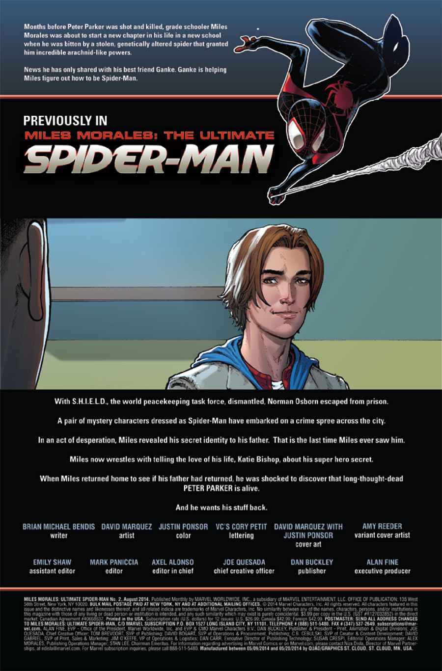 Miles Morales: Ultimate Spider-Man #2