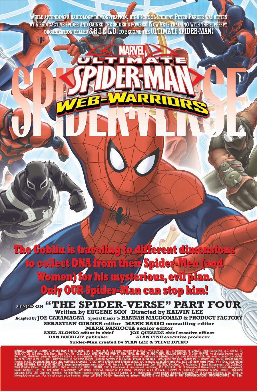 Marvel Universe Ultimate Spider-Man: Spider-Verse #4