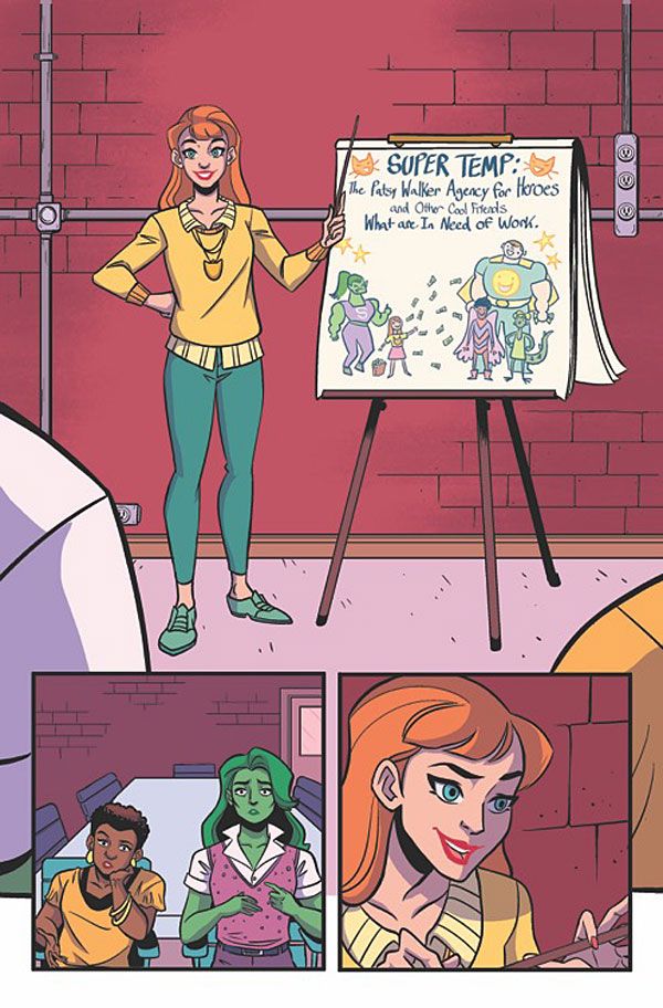 Patsy Walker, A.K.A. Hellcat #1 (UNLETTERED)