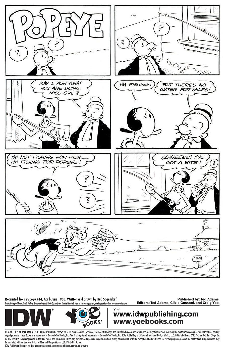 Popeye Classics #44