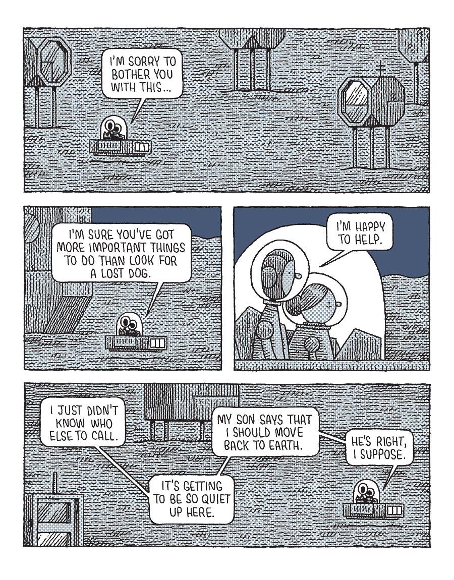 Mooncop: A Tom Gauld Sampler FCBD #2016