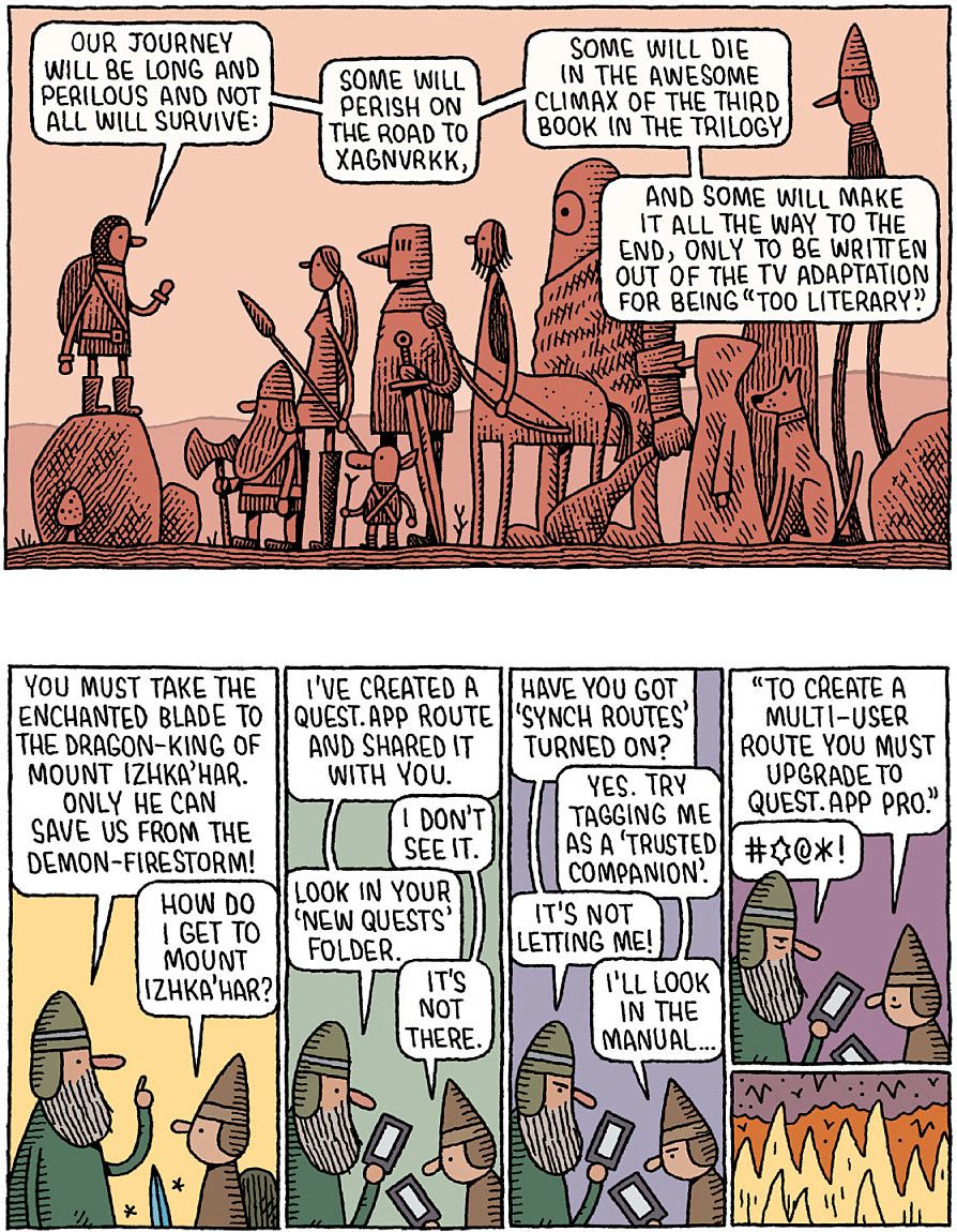 Mooncop: A Tom Gauld Sampler FCBD #2016