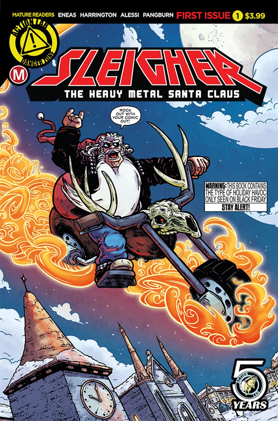 Sleigher: Heavy Metal Santa Claus #1