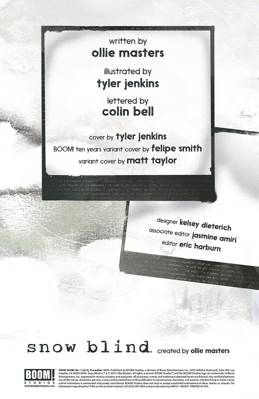 Snow Blind #1