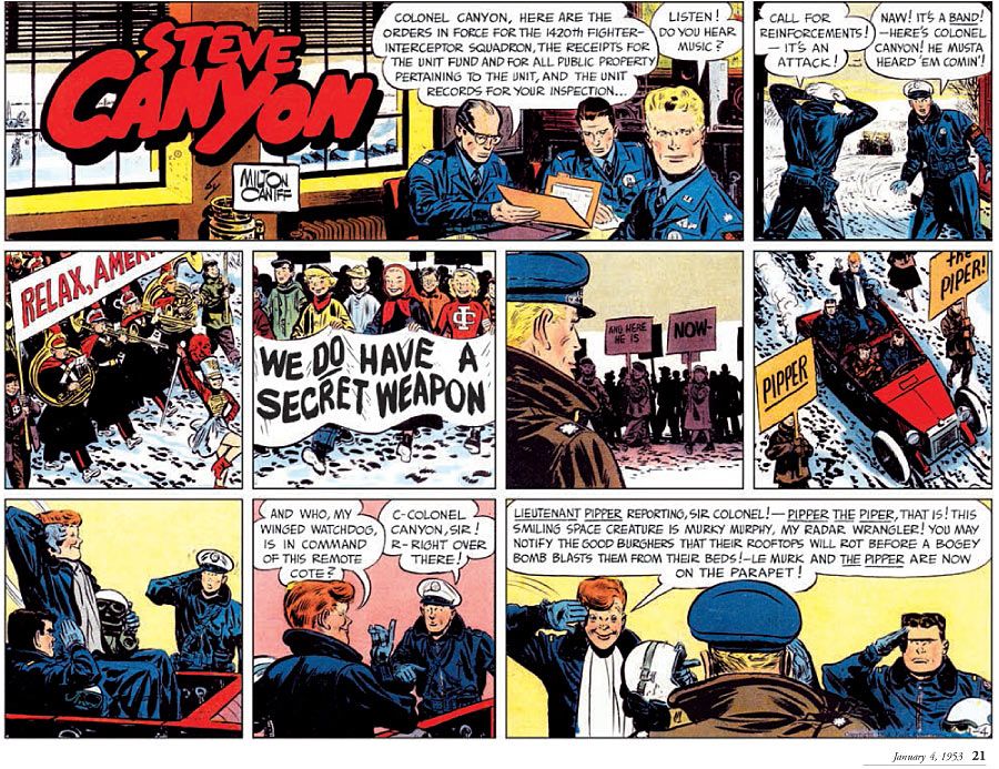 Steve Canyon HC, vol. #4