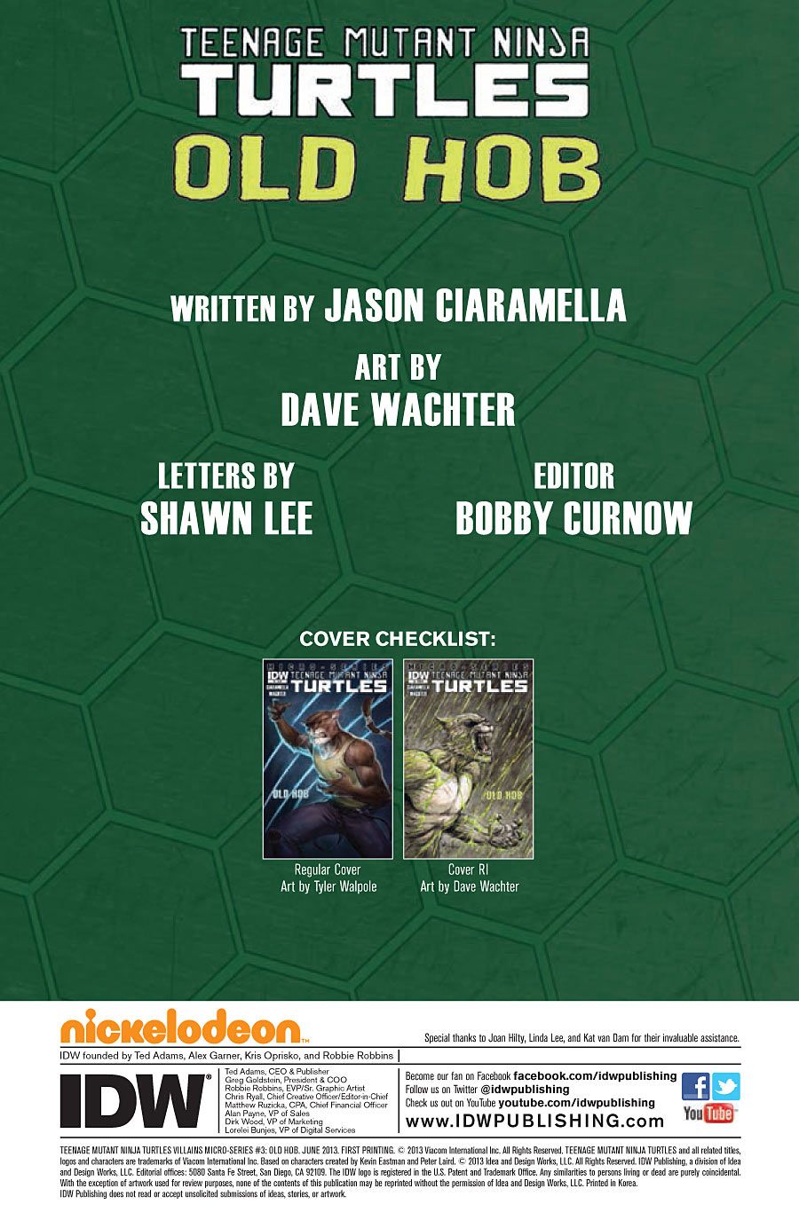 Teenage Mutant Ninja Turtles Villain Micro-Series #3