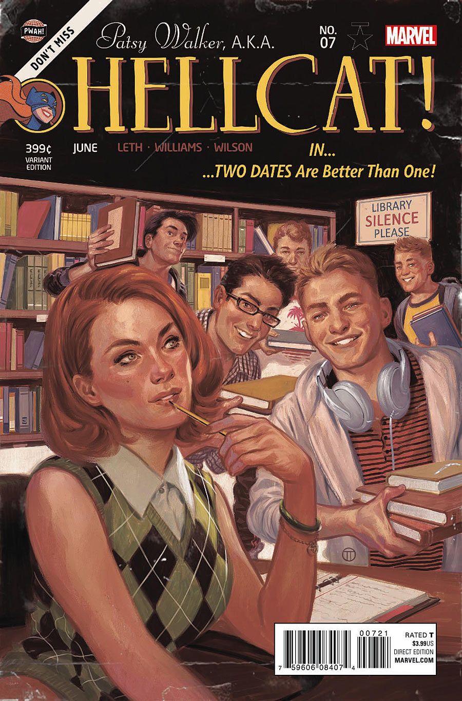 Patsy Walker, AKA Hellcat! #7 (UNLETTERED)