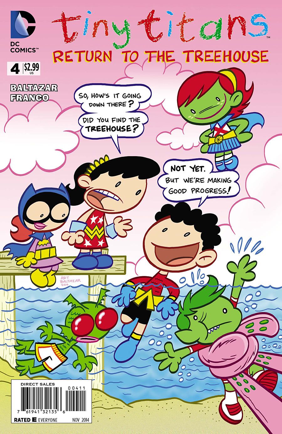 Tiny Titans: Return to the Treehouse #4