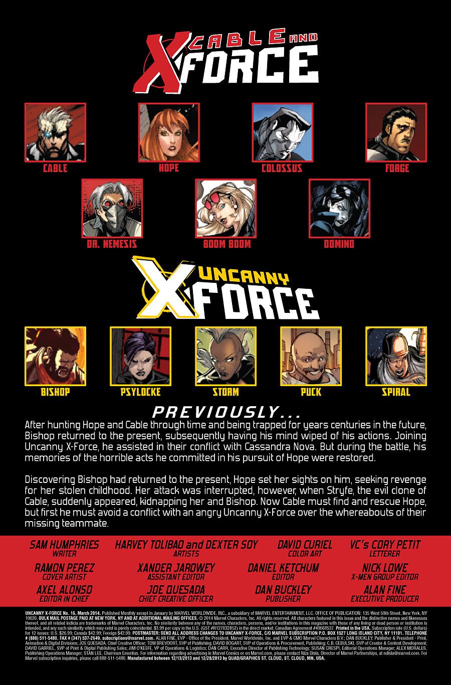 Uncanny X-Force #16