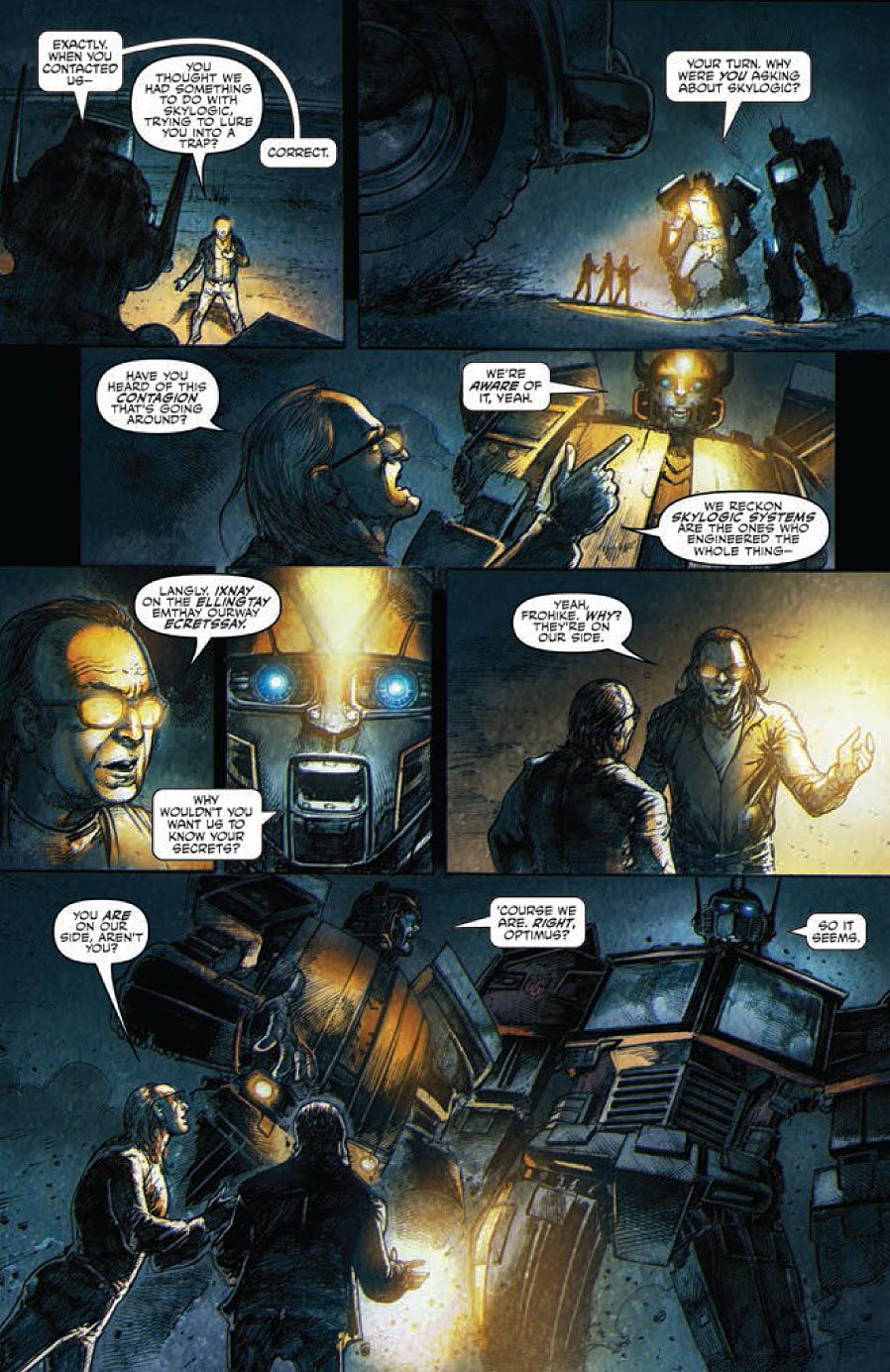 The X-Files: Conspiracy: Transformers #1