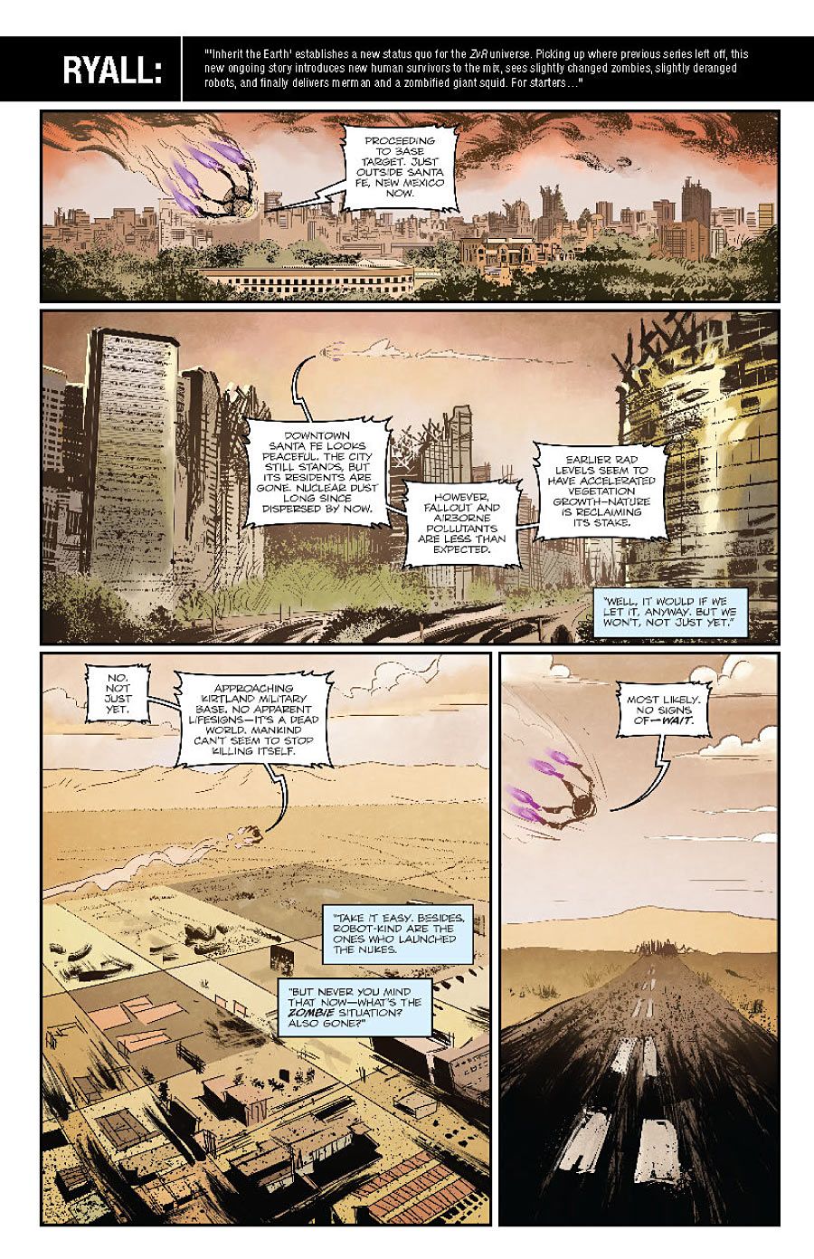 Zombies vs Robots #1