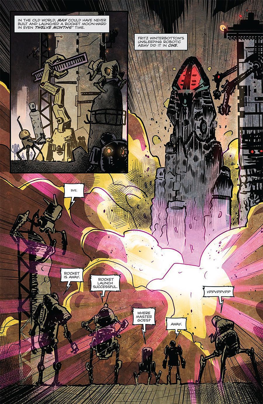 Zombies vs. Robots #4