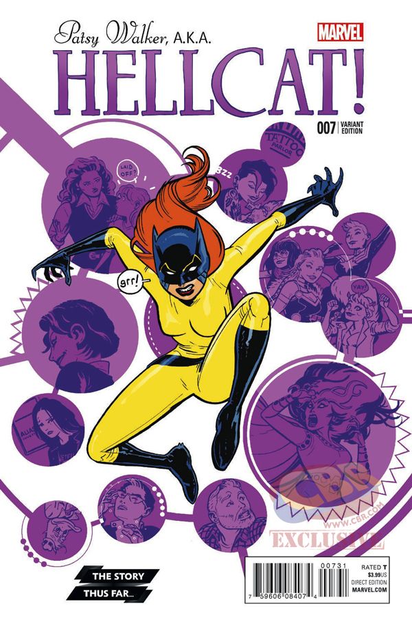 Patsy Walker, AKA Hellcat! #7 (UNLETTERED)