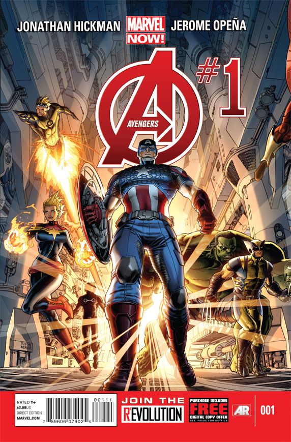 Avengers #1 (UNLETTERED)