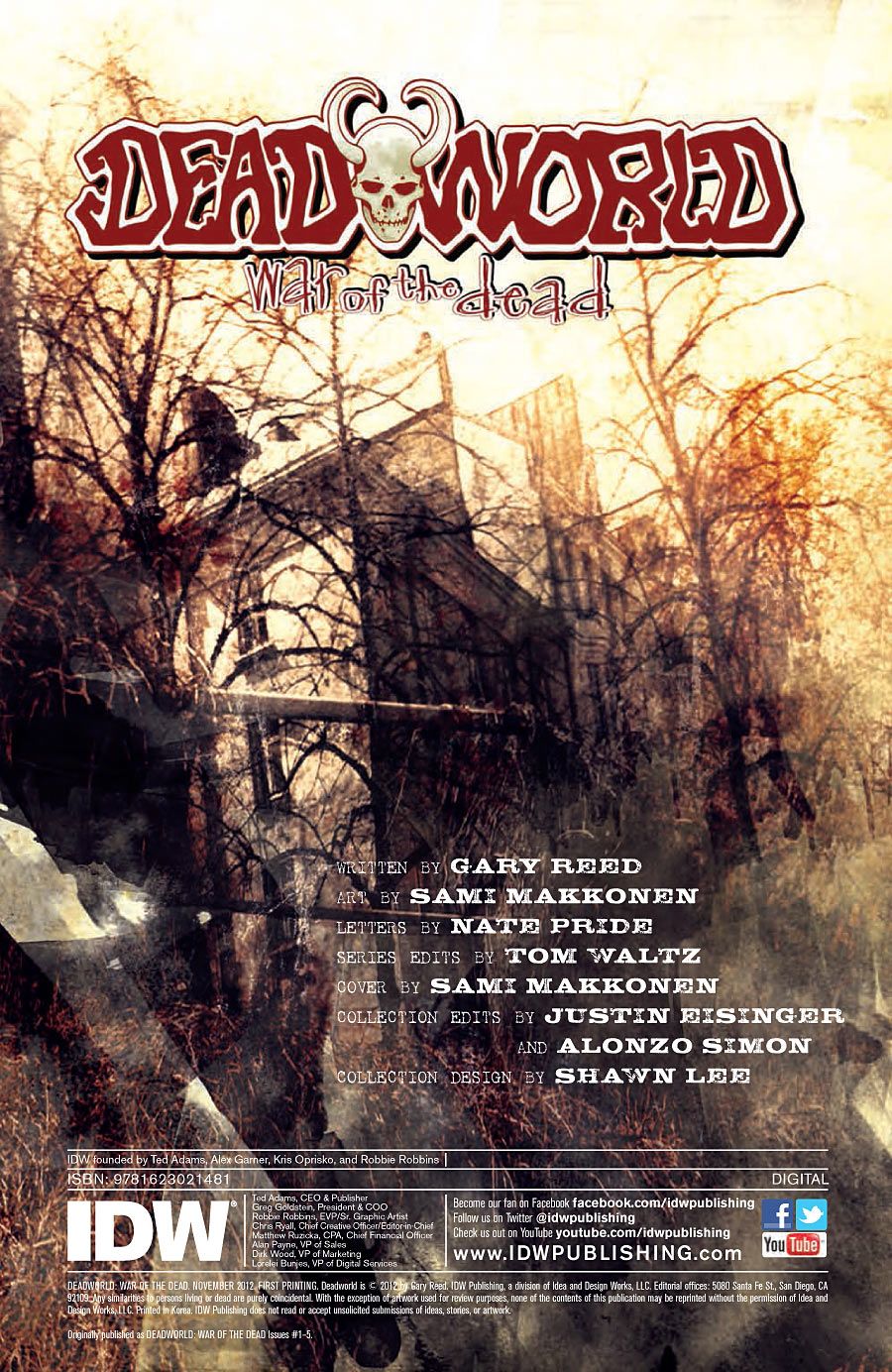 Deadworld: War of the Dead TPB