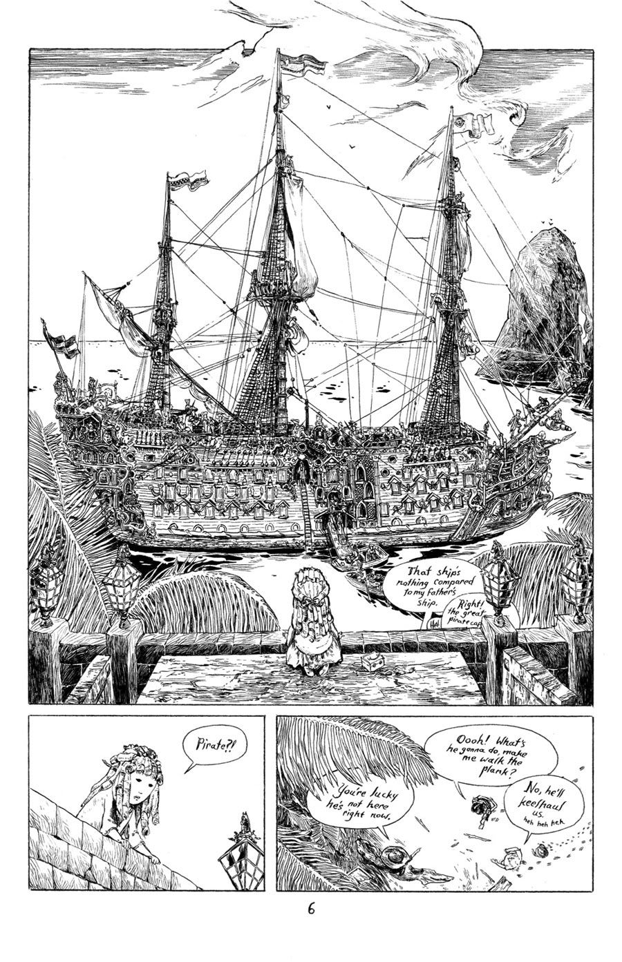 Cursed Pirate Girl HC