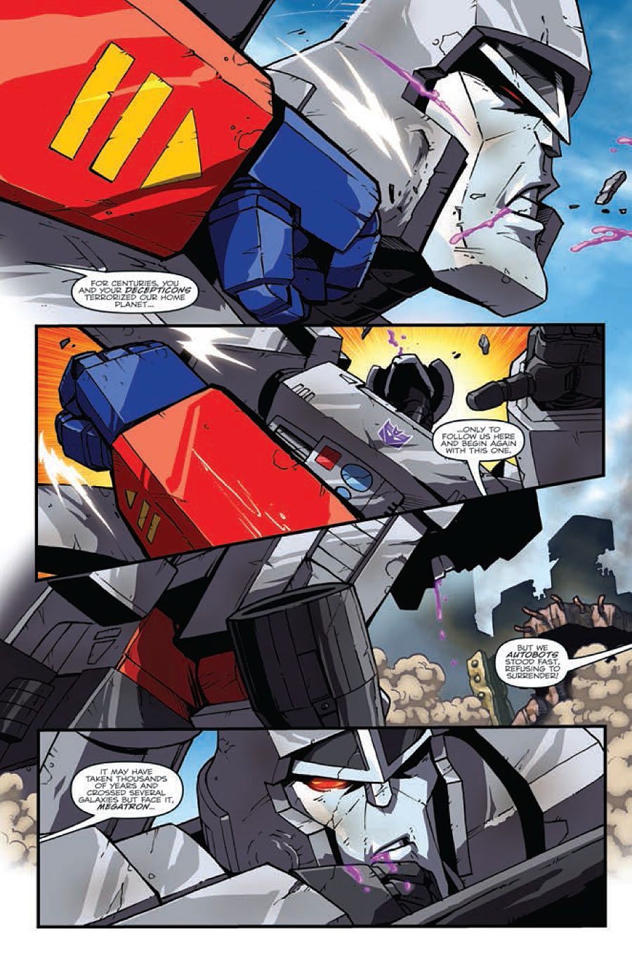 Mars Attacks the Transformers #1