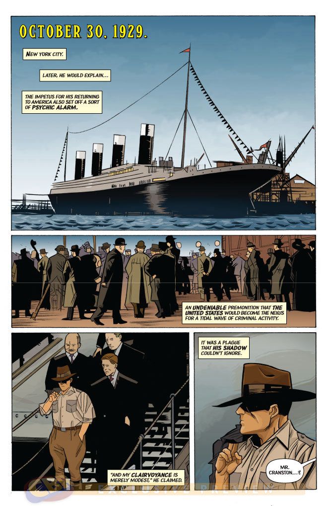 The Shadow: Year One #1