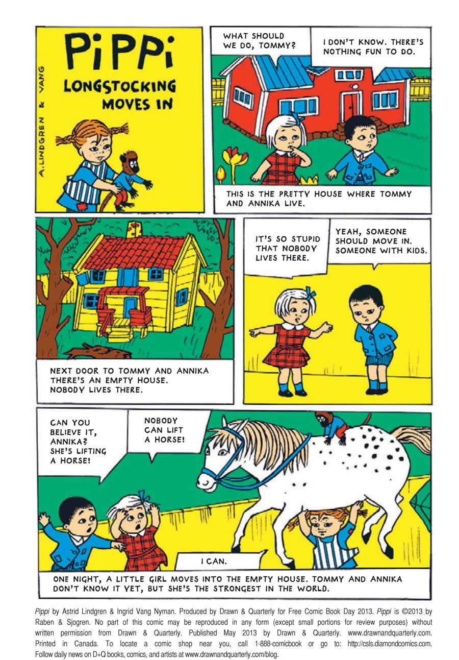 FCBD: Pippi Longstocking Color Special