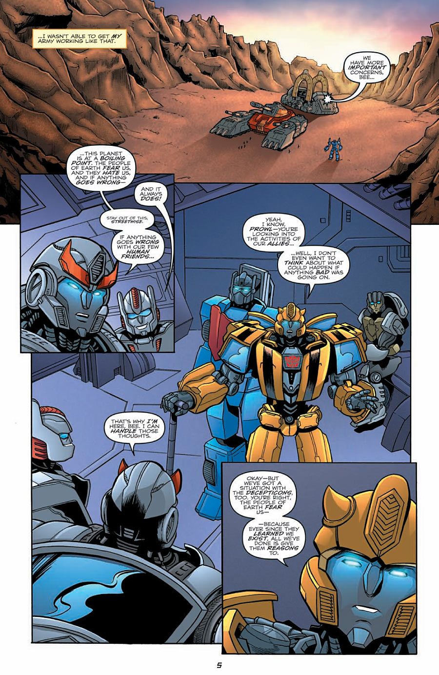 Transformers Spotlight: Bumblebee #1