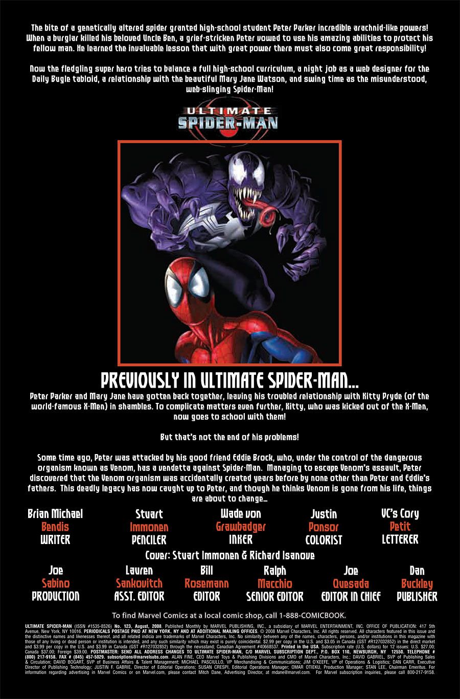 Ultimate Spider-Man #123