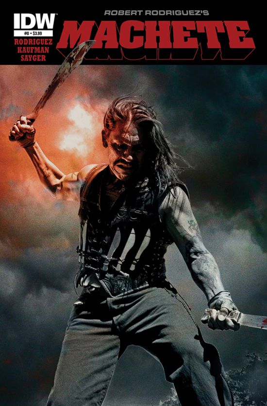 Robert Rodriguez's Machete comes to comics in September