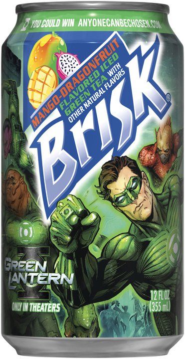 Brisk Iced Tea recruits Green Lantern, Kenneth Rocafort for new flavor ...