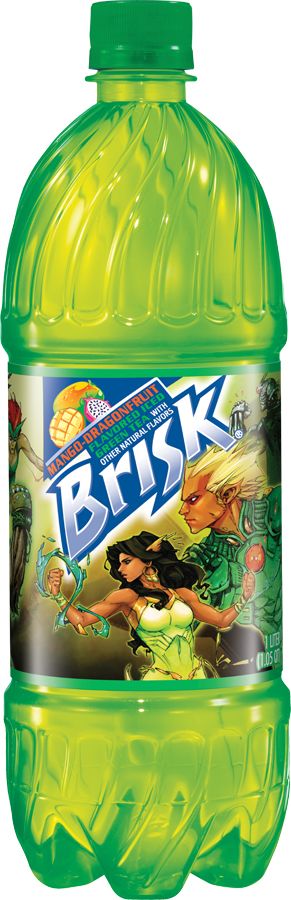 Brisk Iced Tea recruits Green Lantern, Kenneth Rocafort for new flavor ...
