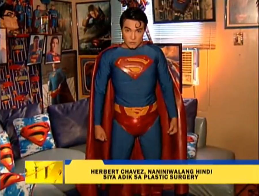 Superman fan turns to surgery to become Man of Steel (well, Silicone)