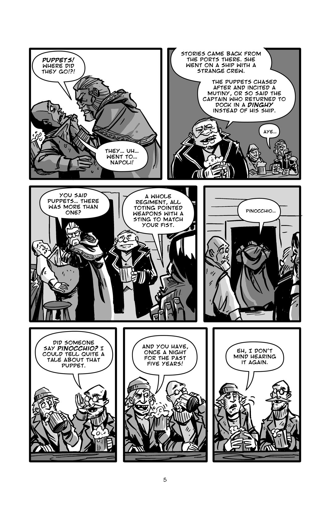 The complete Pinocchio Vampire Slayer: Of Wood and Blood #1