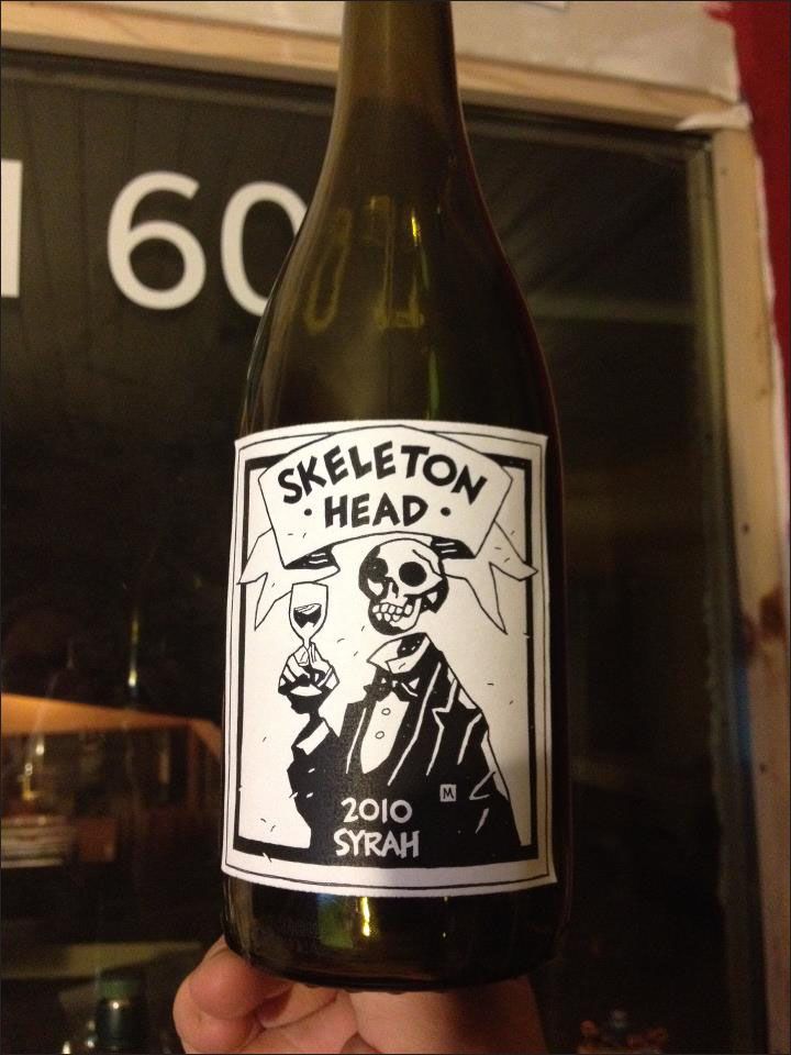 Mike Mignola's Skeleton-Head gets his own wine