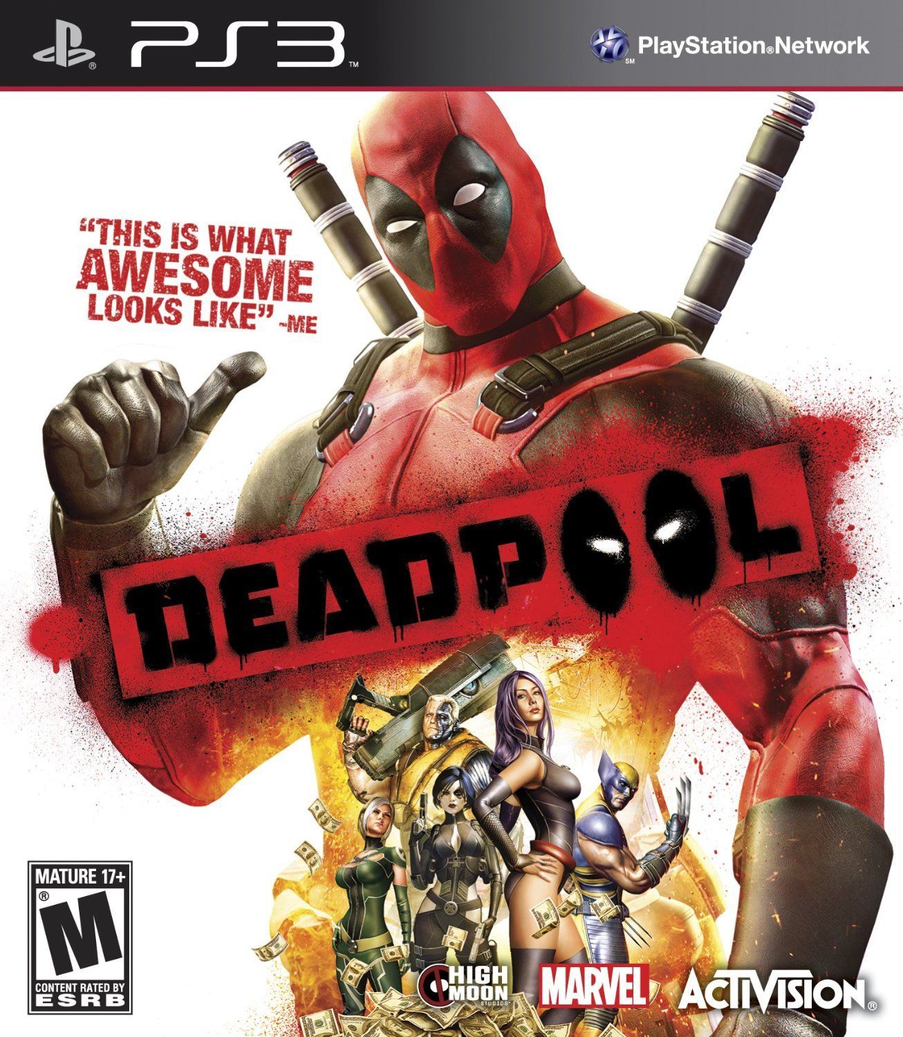 Activision debuts cover for 'Deadpool' video game