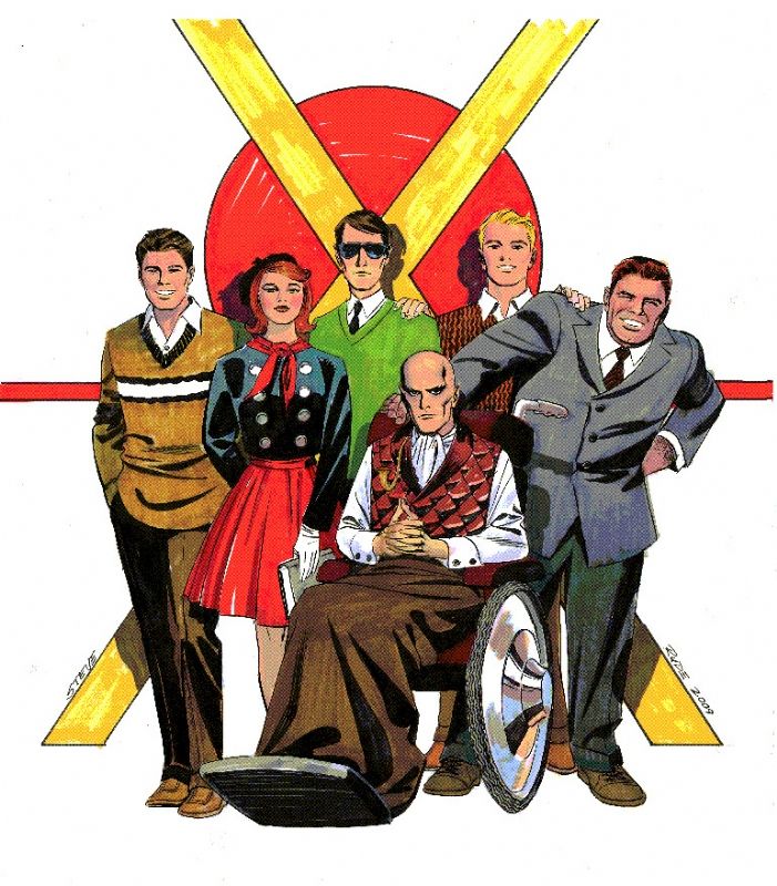 Remember that time Steve Rude drew the X-Men? Me neither