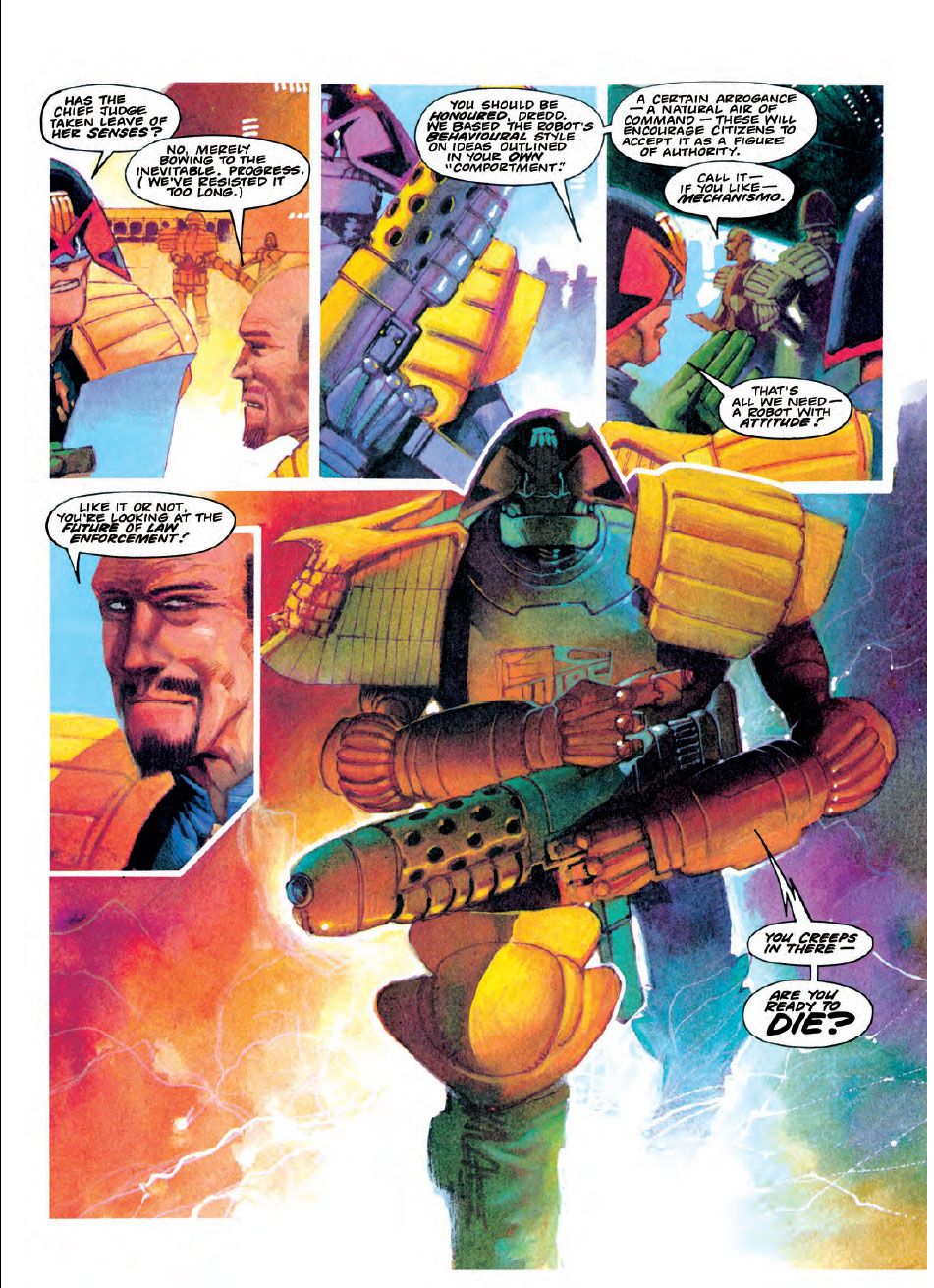 'Judge Dredd: The Complete Case Files' arrives for iPad