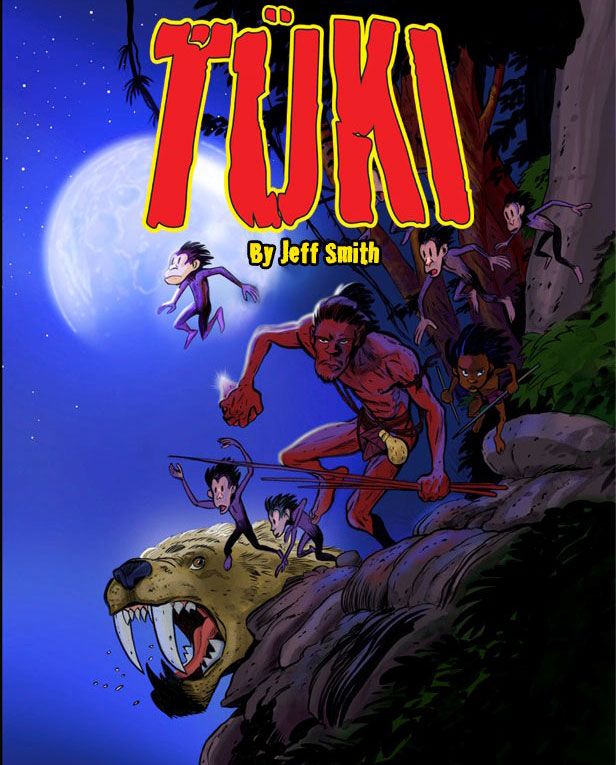 Jeff Smith's 'Tuki Saves the Humans!' to debut at CBLDF event