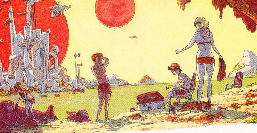 A different kind of comic from Sweden's PEOW! Studio