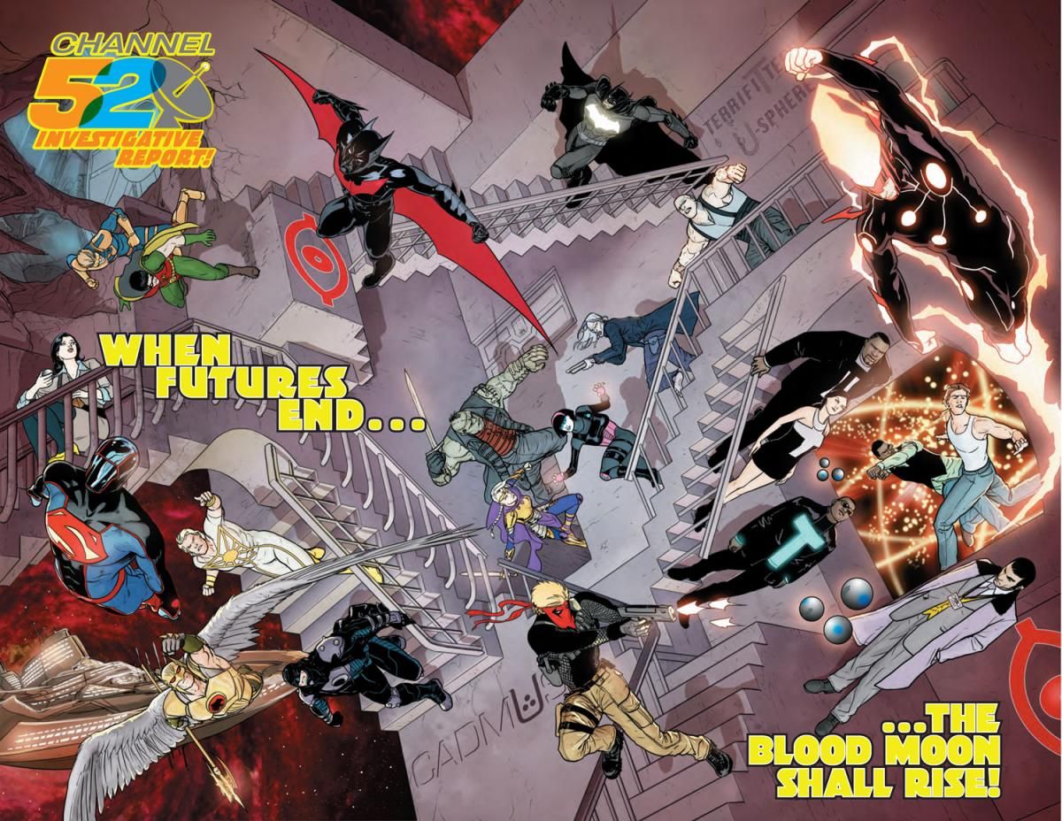 DC teases 'Futures End' with new Escher-inspired image