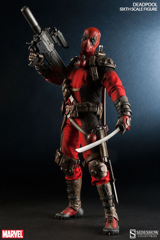 Break the fourth wall with Sideshow's new Deadpool figure