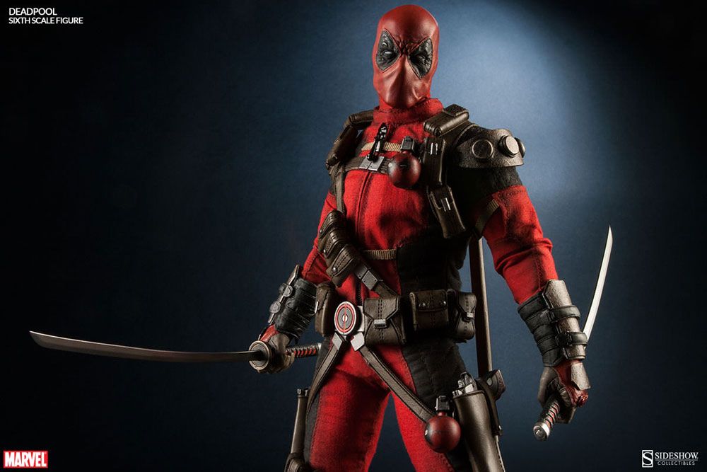 Break the fourth wall with Sideshow's new Deadpool figure