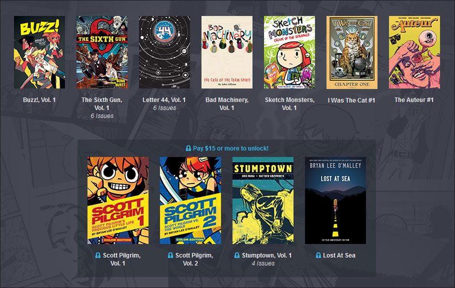 Oni Press bundle boasts 'Scott Pilgrim,' 'Stumptown' and more