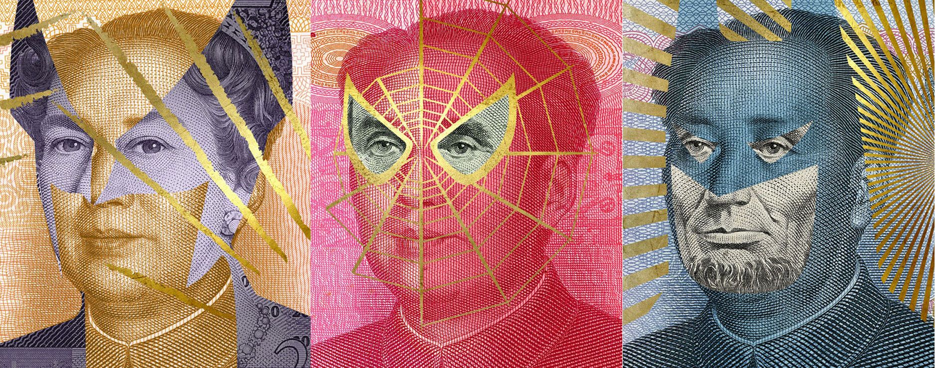 The only thing better than money is superhero money