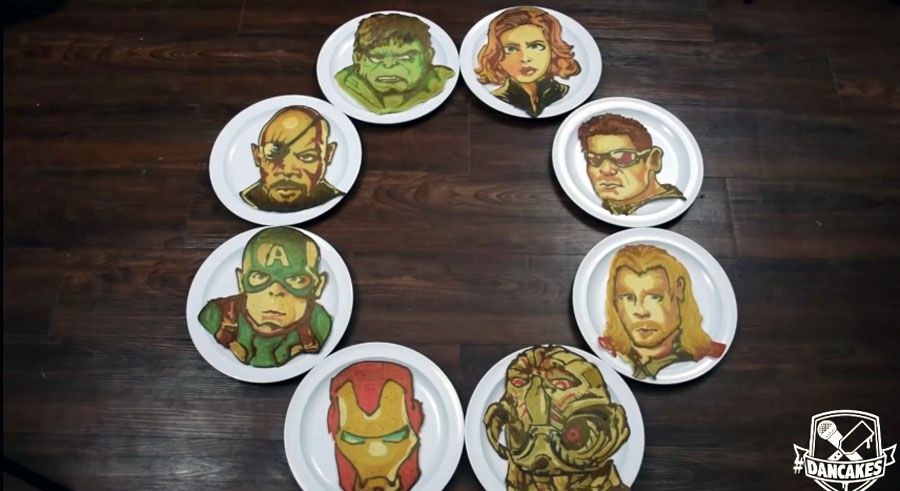 The pancake Avengers are Earth's Tastiest Heroes
