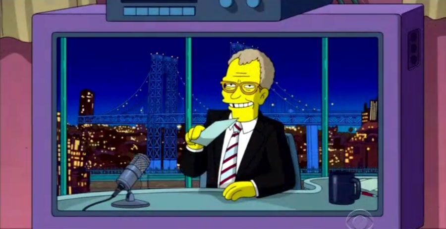 'The Simpsons,' Marvel's Kevin Feige bid farewell to Letterman