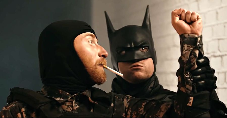 Admit it, Batman's fighting style is pretty ridiculous