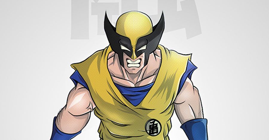 Worlds collide in these 'Dragon Ball Z'-superhero mashups