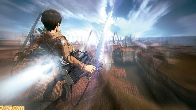 'Attack on Titan' game soars and slashes in first screenshots